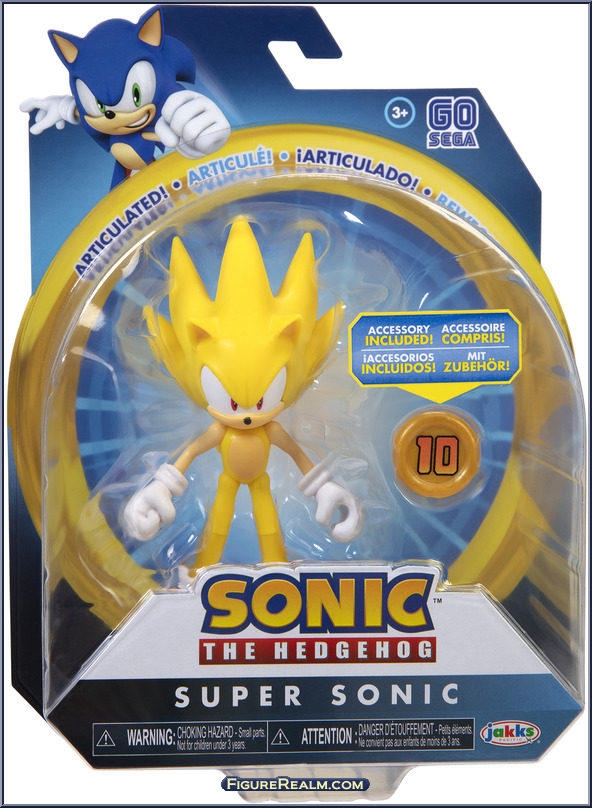 Super Sonic (with Super Ring) - Sonic the Hedgehog - Basic Series ...