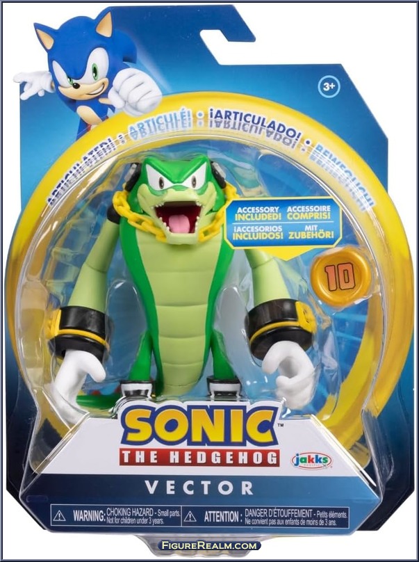 Vector - Sonic the Hedgehog - Basic Series - Jakks Pacific Action Figure