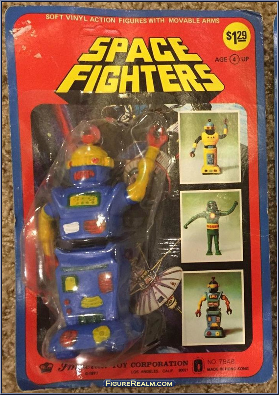 Blue Robot - Space Fighters - Basic Series - Imperial Action Figure