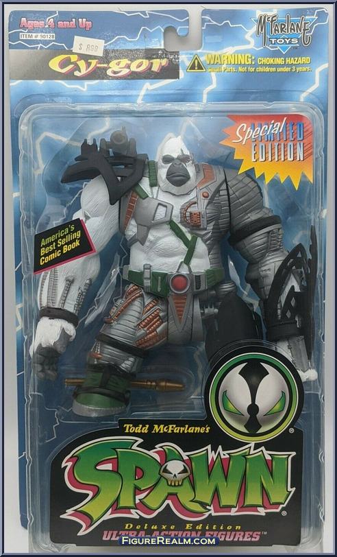 Cy-Gor (White) - Spawn - Series 4 - McFarlane Toys Action Figure