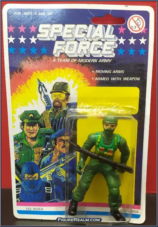 A Team Of Modern Army Soldier #1 (Green with Green Vest Variant ...
