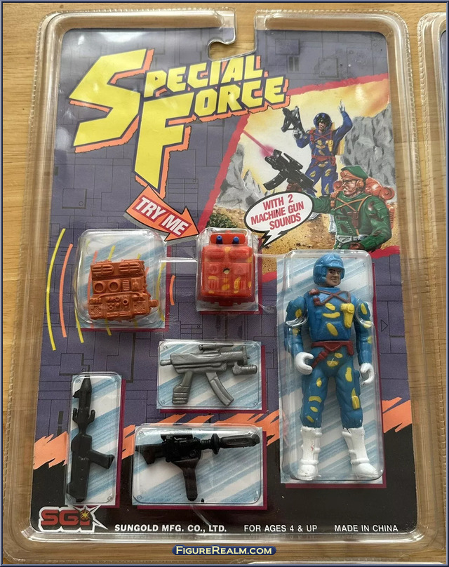 Blue Sky - Special Force - Clamshell Package - Sungold Action Figure
