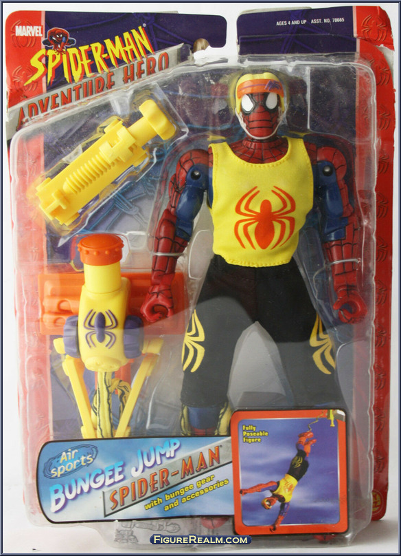 Spider-Man (Bungee Jump) - Spider-Man - Adventure Hero - Carded - Toy ...