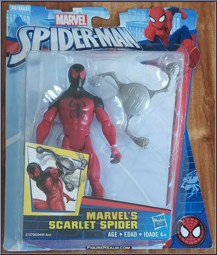 Scarlet Spider - Spider-Man (Animated) - Basic Series - Hasbro Action ...