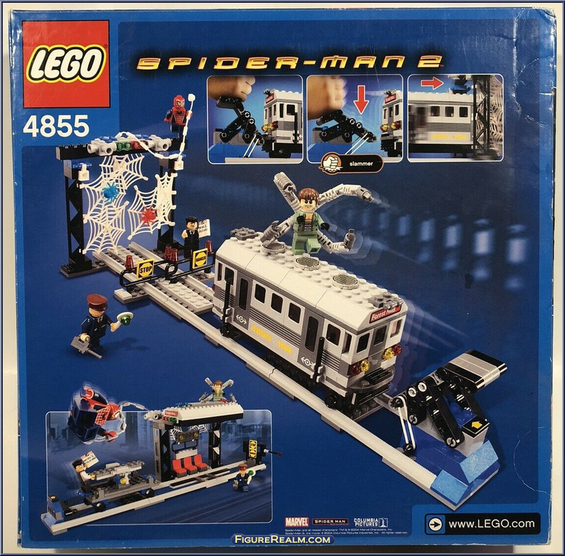 Spider-Man's Train Rescue - Spider-Man - Basic Series - Lego Action Figure
