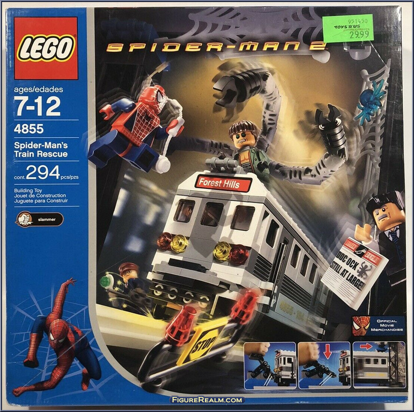 Spider-Man's Train Rescue - Spider-Man - Basic Series - Lego Action Figure