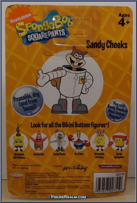 Sandy Cheeks - Spongebob Squarepants - Basic Series - Jakks Pacific ...