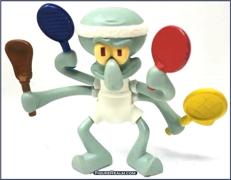 Squidward Tennis Toy - Spongebob Squarepants - Basic Series - McDonald ...