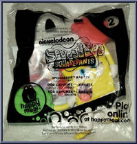 Spongebob Karate Toy - Spongebob Squarepants - Basic Series - McDonald ...
