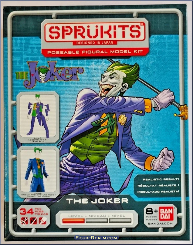 Joker - Sprukits - Model Kits - Level 1 - Bandai Action Figure