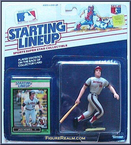 Jack Howell - Starting Lineup - Baseball - 1989 Series - Kenner Action ...