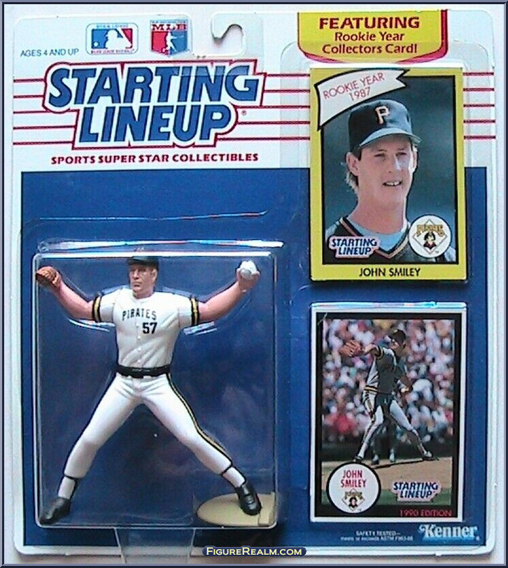 John Smiley (Pittsburgh Pirates) - Starting Lineup - Baseball - 1990 ...