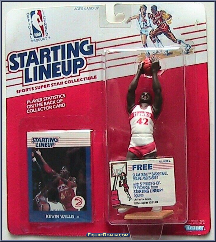 Kevin Willis - Starting Lineup - Basketball - 1988 Series - Kenner ...