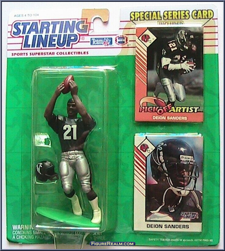 Deion Sanders - Starting Lineup - Football - 1993 Series - Kenner ...