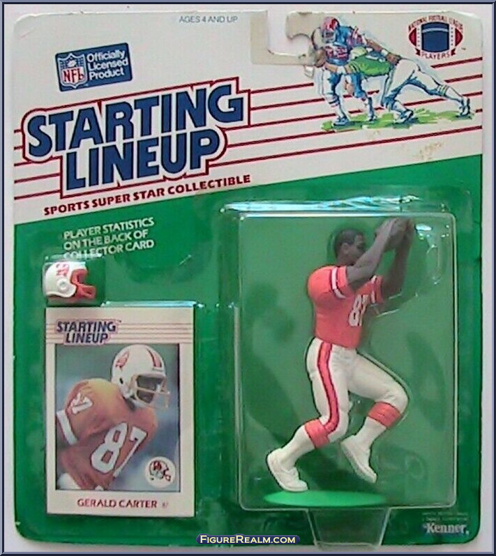 Gerald Carter - Starting Lineup - Football - 1988 Series - Kenner ...