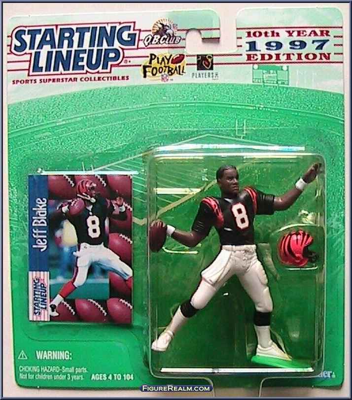 Jeff Blake - Starting Lineup - Football - 1997 Series - Kenner Action ...