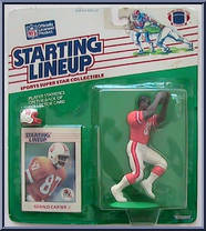 Gerald Carter - Starting Lineup - Football - 1988 Series - Kenner ...