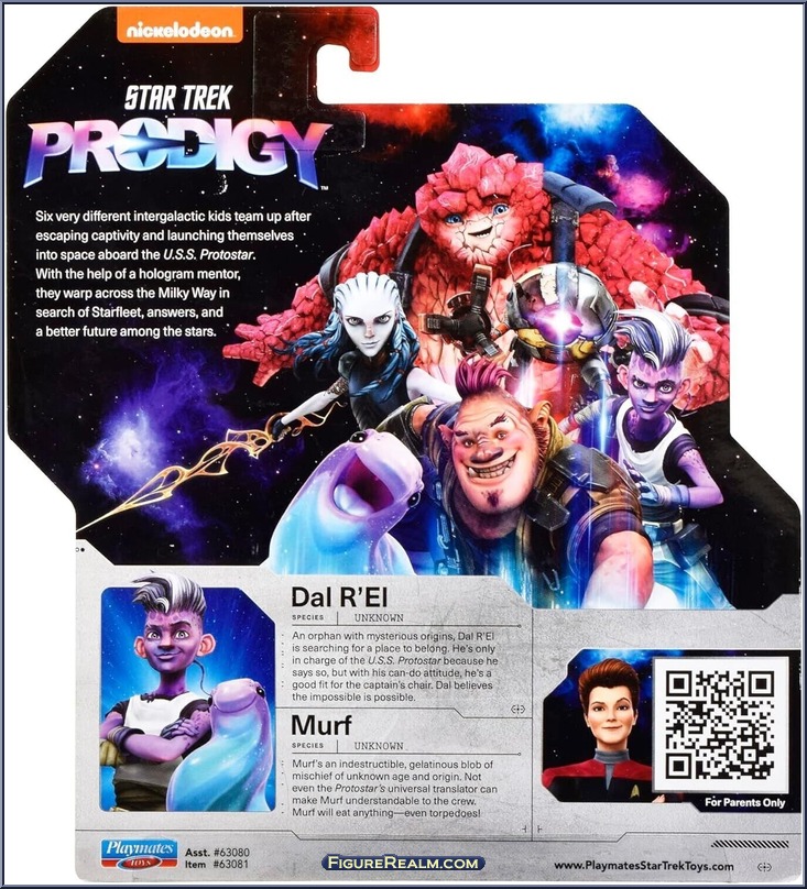 Dal R'El & Murf - Star Trek - Prodigy - Basic Series - Playmates Action ...