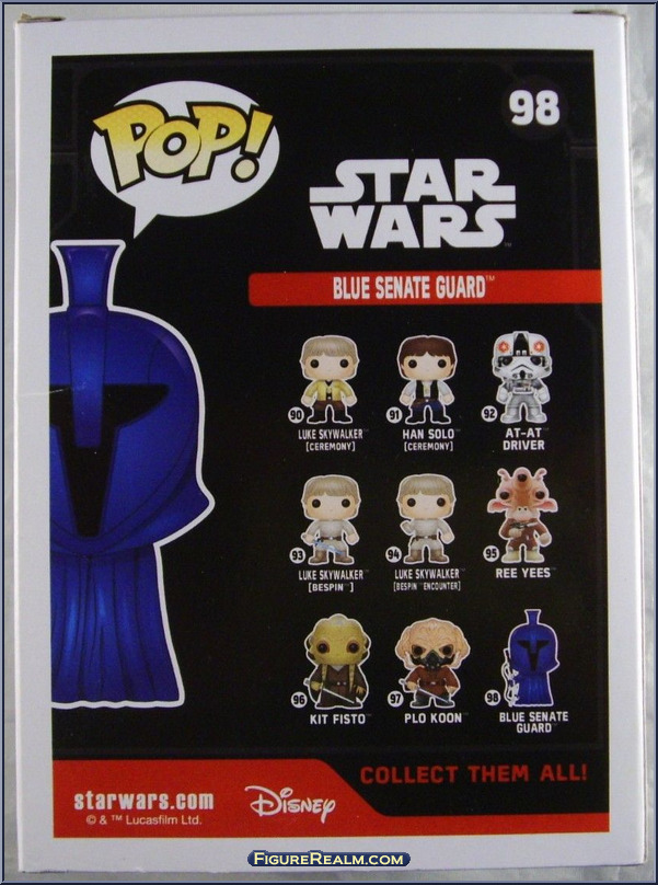 Blue Senate Guard - Star Wars - Attack of the Clones - Pop! Vinyl ...