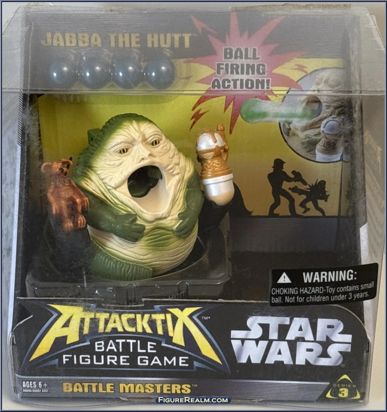 Jabba the Hutt (Ball Launcher) - Star Wars - Attacktix - Series 3 ...