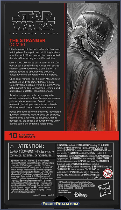 Stranger (Qimir) - Star Wars - Black Series (2020) - Acolyte - Hasbro ...