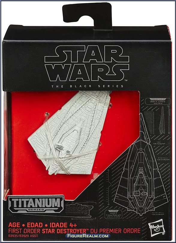 First Order Star Destroyer - Star Wars - Black Series - Titanium ...