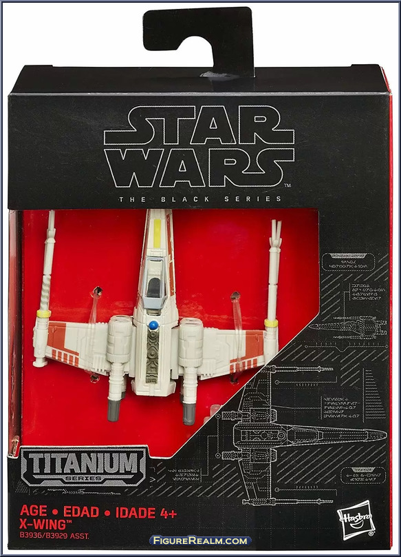 X-Wing - Star Wars - Black Series - Titanium - Vehicles - Hasbro Action ...