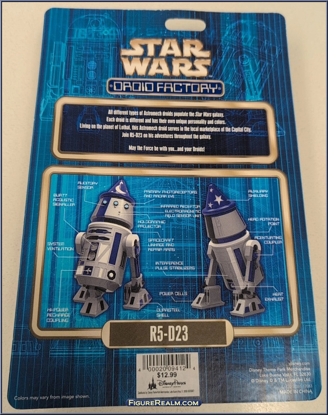 R5-D23 - Star Wars - Disney Parks - Droid Factory - Disney Action Figure