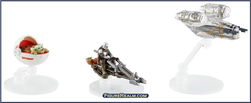 Speeder / Razor Crest / Hover Pram - Star Wars - Hot Wheels Starships ...