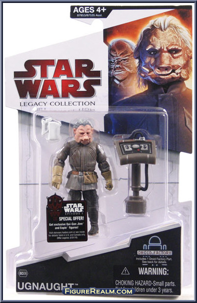 Ugnaught - Star Wars - Legacy Collection - Red / White Cards - Hasbro ...