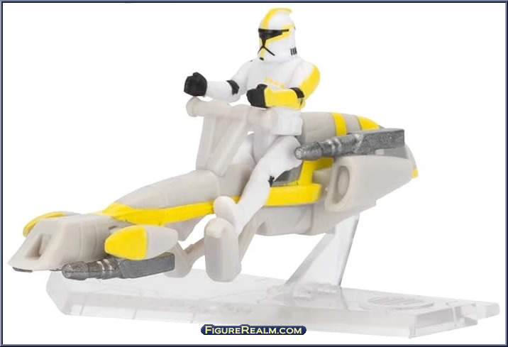 BARC Speeder (Yellow) with Clone Trooper Commander (Scout Class) - Star ...