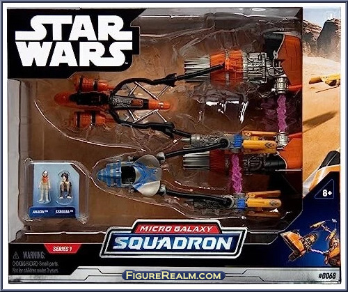 Boonta Eve Battle Pack - Star Wars - Micro Galaxy Squadron - Exclusives - Jazwares Action Figure