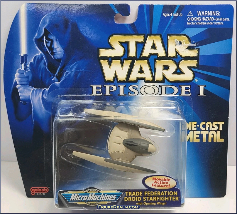 Trade Federation Droid Starfighter - Star Wars - Micro Machines ...