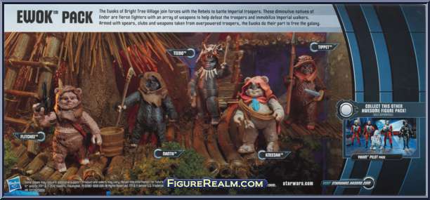 Ewok Pack - Star Wars - Movie Heroes - Multi-Packs - Hasbro Action Figure