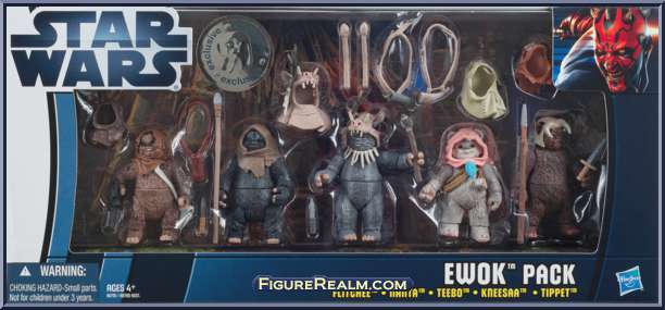 Ewok Pack - Star Wars - Movie Heroes - Multi-Packs - Hasbro Action Figure