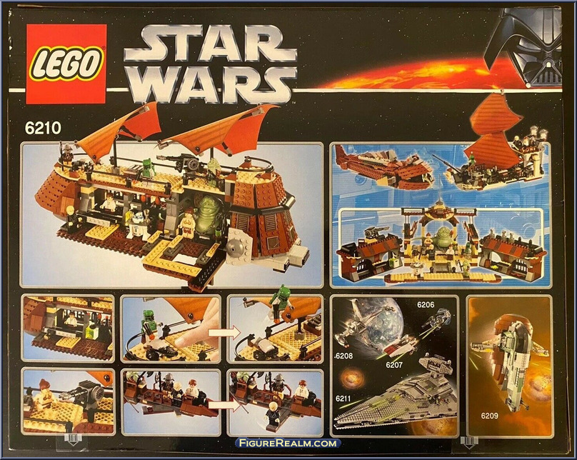 Jabba's Sail Barge - Star Wars - Original Trilogy - Basic Series - Lego ...