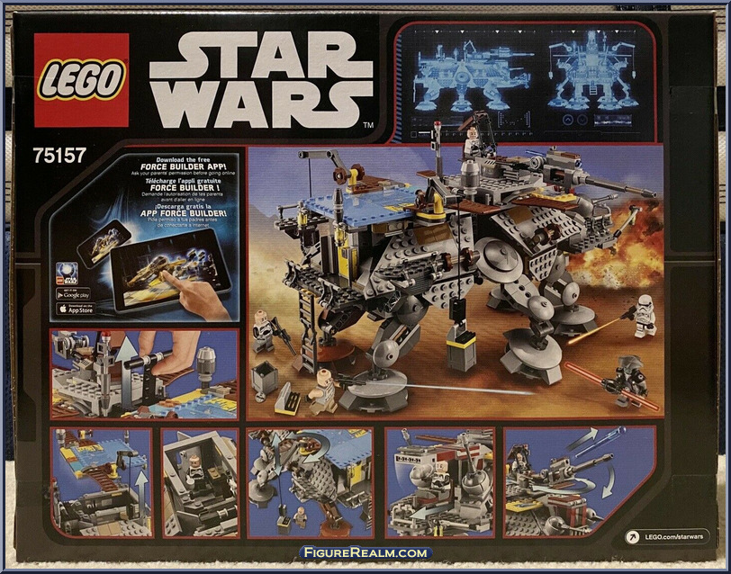 Captain Rex's AT-TE Walker - Star Wars - Rebels - Basic Series - Lego ...