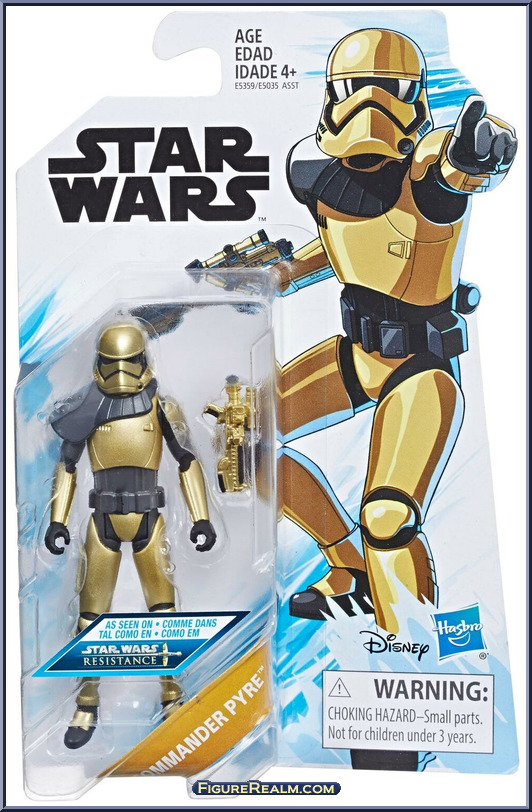 Commander Pyre - Star Wars - Resistance - Basic Series - Hasbro Action ...