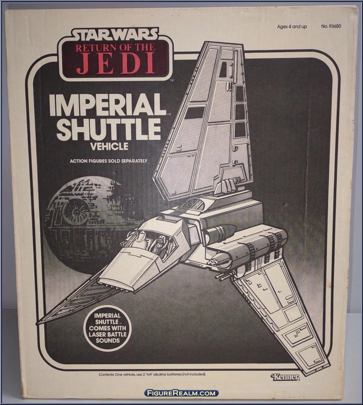 Imperial Shuttle - Star Wars - Return of the Jedi - Vehicles - Kenner ...