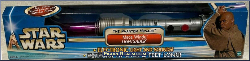 Mace Windu Lightsaber (Electronic) - Star Wars - Saga - Role Play ...