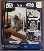 R2-D2 - Star Wars - 4D Build Model Kits - Spinmaster Action Figure
