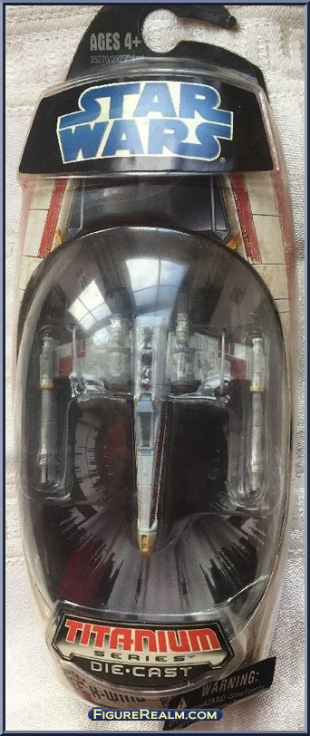 X-Wing Starfighter (Biggs Darklighter's Red 3) - Star Wars - Titanium ...