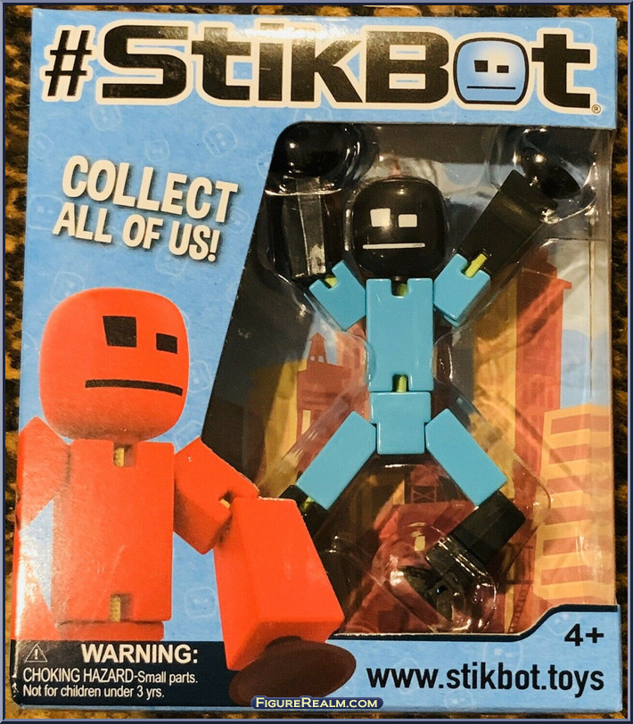 Blue Bot - Stikbot - Basic Series - Zing Action Figure