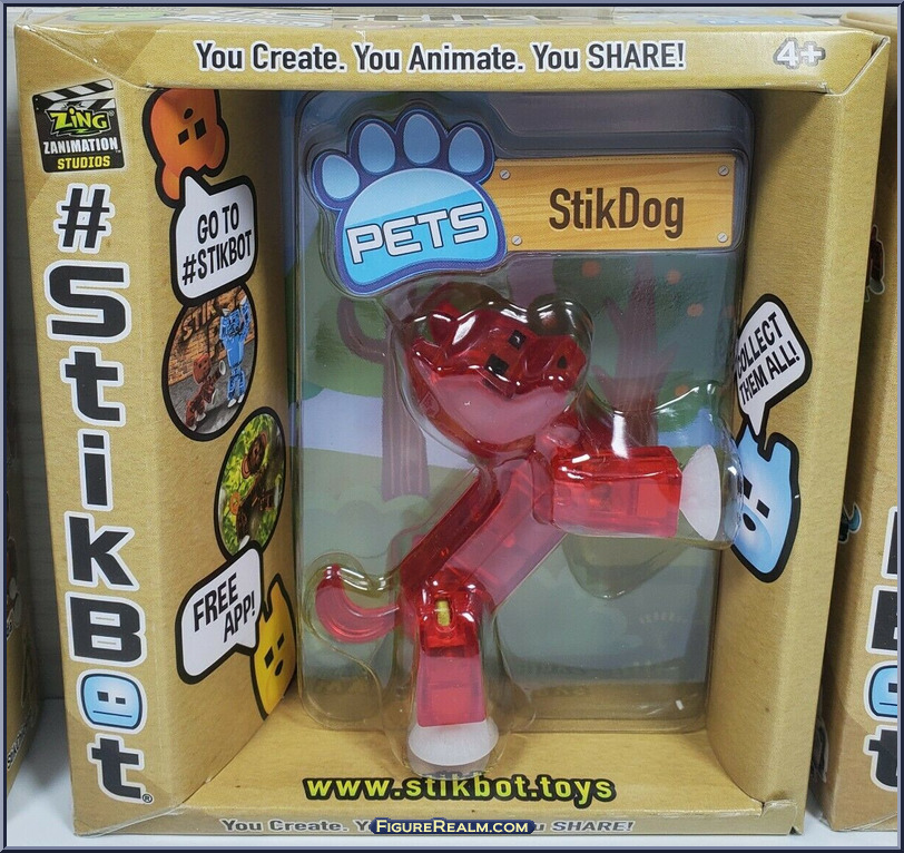 StikDog - Stikbot - Pets - Zing Action Figure