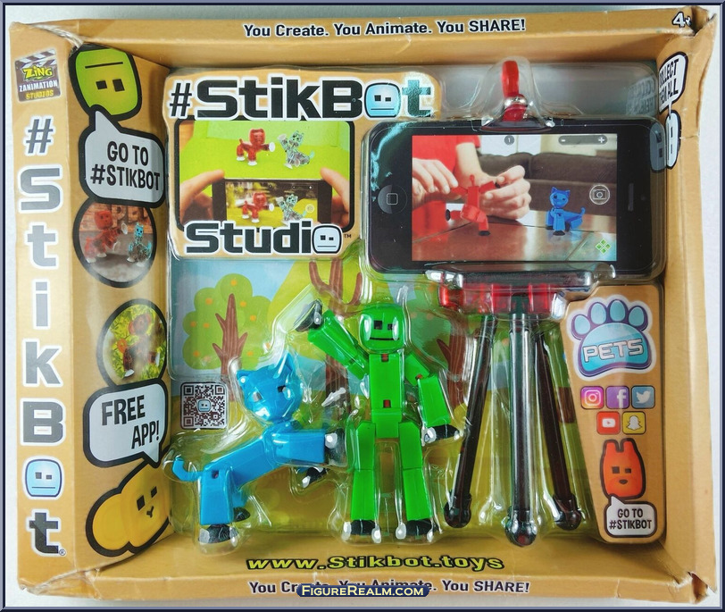 Stikbot Studio - Stikbot - Basic Series - Zing Action Figure