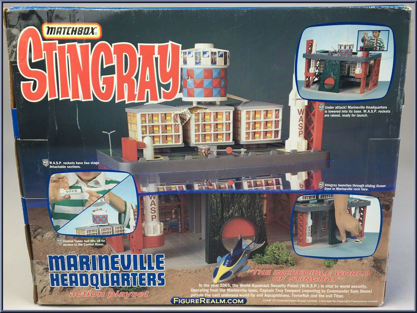 Marineville Headquarters - Stingray - Accessories - Matchbox Action Figure