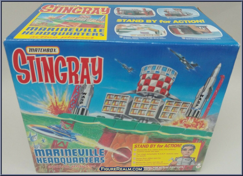 Marineville Headquarters - Stingray - Accessories - Matchbox Action Figure