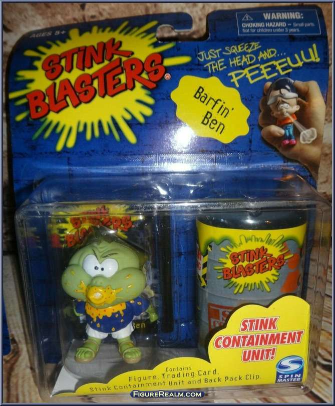Barfin' Ben - Stink Blasters - Basic Series - Spinmaster Action Figure