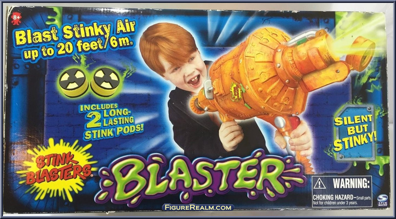 Blaster - Stink Blasters - Role Play - Spinmaster Action Figure