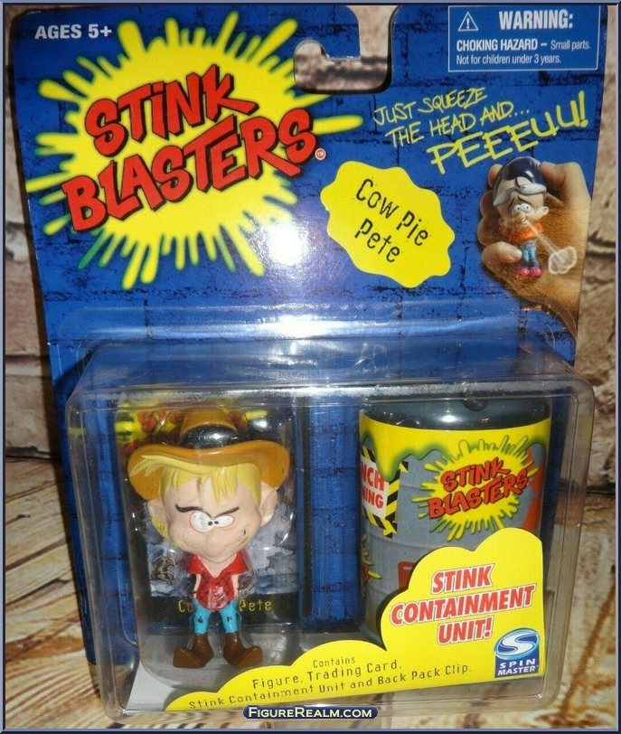 Cow Pie Pete - Stink Blasters - Basic Series - Spinmaster Action Figure
